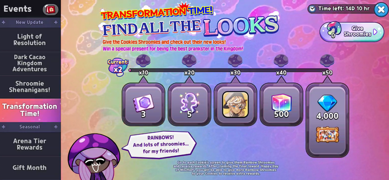 Cookie Run Kingdom Shroomie Shenanigans Event Guide!