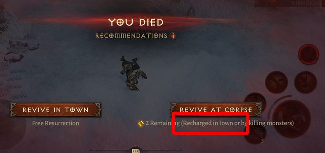 How To Recharge Resurrection Stone Faster In Diablo Immortal!