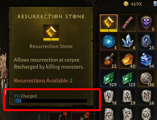 How To Recharge Resurrection Stone Faster In Diablo Immortal!