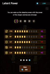Death Strike, Latent Power & Dragon Power In Slayer Legend Explained!